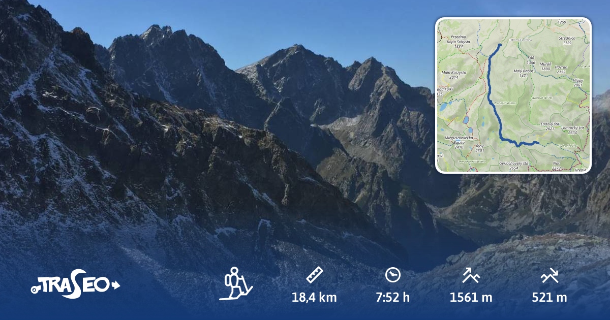 Trasa trekkingowa Zbójnicka Chata przez Dolinę Białej Wody - Traseo.pl